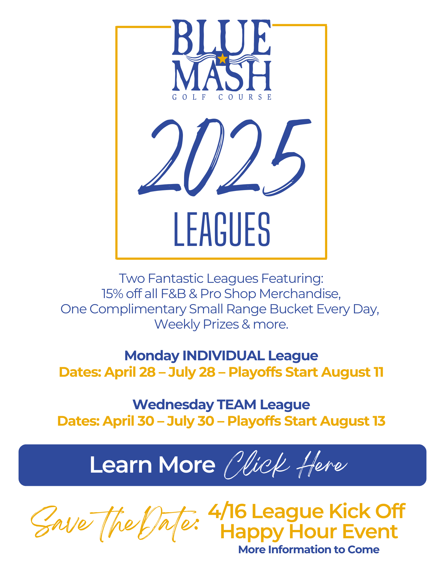 - Blue Mash Golf Course